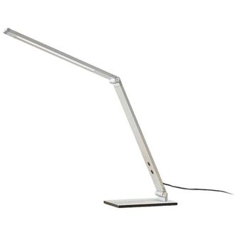 Lucande Led Lampe a poser &agrave; intensit&eacute; variable Nicano en aluminium pour bureau
