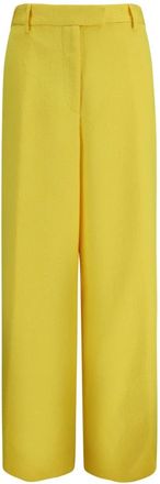 Dries Van Noten Weite Hosen - - Trousers - Damen - Gelb - S