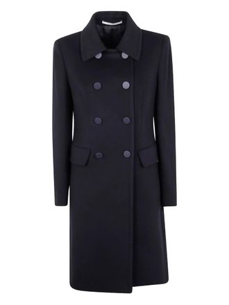 Tagliatore manteau Hennie à boutonnière croisée - Noir