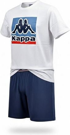 Kappa Pyjama Court Homme Coton 3033 BLANC