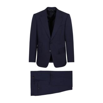 Tom Ford Shelton Anzug - - Suits - Herren - Blau - XL