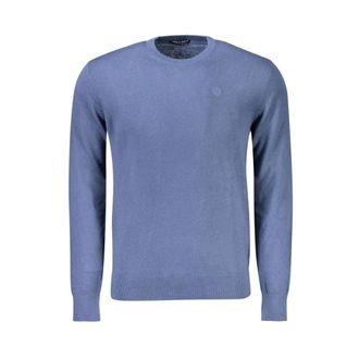 North Sails Blauer Baumwollpullover - - Knitwear - Herren - Blau - 2XL