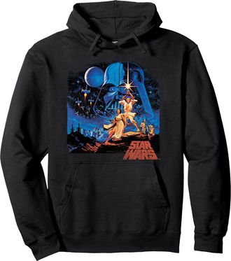Star Wars A New Hope Classic Vintage Poster Pullover Hoodie