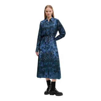 Desigual Damen, Kleider, Blau, XSGr&ouml;&szlig;e
