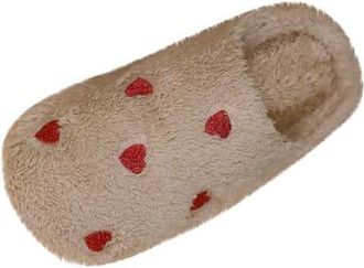 Generic Pantoufles confortables et d&eacute;contract&eacute;es pour femme - Chaussures dhiver &eacute;l&eacute;gantes &agrave; bout rond - Respirantes - Antid&eacute;rapantes - Chaudes - En fourrure -