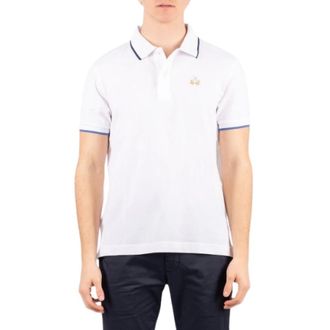La Martina Homme, Tops, Blanc, Taille: XL Polo Uomo La Martina