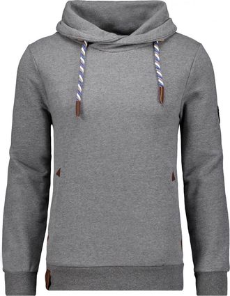 Ragman Herren Maseltov-Sweatshirt Mittelgrau-015, L