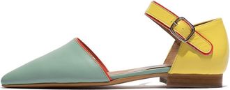 FLY London Fly London Damen SARJ266FLY Ballet, Spearmint/Lemon/Scarlet, 36 EU