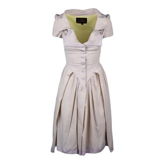 Vivienne Westwood Femme, Robes, Violet, Taille: 38 FR Robe chemise Lundi