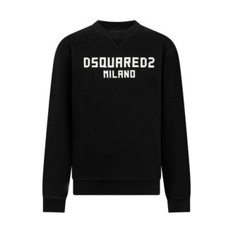 Dsquared2 Dsquared2 Pullover - - Sweatshirts & Hoodies - Herren - Schwarzk - L