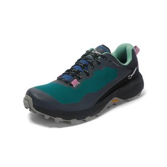 Berghaus Damen Revolute Active Wanderschuhe, Schwarz/Türkis, 40.5 EU