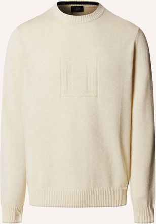 Hackett Pullover Heritage H Crew weiss