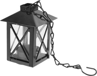 BESPORTBLE Dekorativer Kerzenhalter aus Eisen H&auml;ngender Retro Kerzenst&auml;nder Schwarzer Kerzenfu&szlig; f&uuml;r Wohn und Esszimmerdekoration