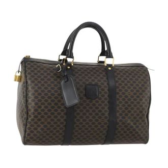 Celine unisex, Pre-owned, Noir, Taille: ONE Size Sac Boston Monogram Pre-owned