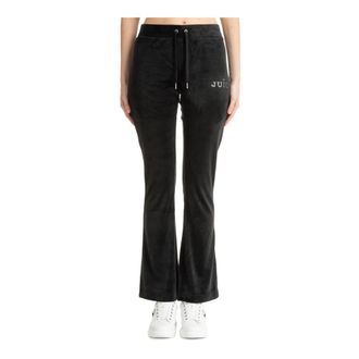Juicy Couture Lisa Sweatpants mit Kordelzug - - Trousers - Damen - Schwarzk - L