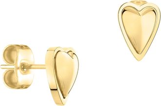 Liebeskind Liebeskind Berlin Ohrringe - Edelstahl Metal Heart - Gr. unisize - in Gold - f&uuml;r Damen