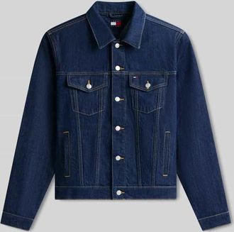 Tommy Jeans Regular Fit Jeansjacke aus Baumwoll-Mix