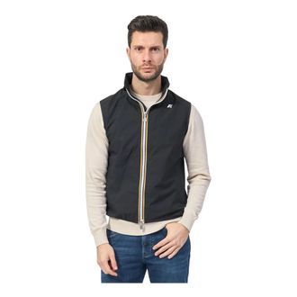 K-Way Schwarze Valen Jacke - - Jackets - Herren - Schwarzk - L