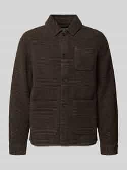 Casual Friday Regular Fit Hemdjacke mit Woll-Anteil Modell PABLO