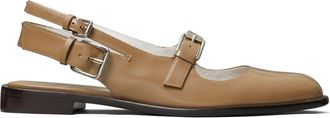 Tory Burch Ballerinas mit Schnallen - Nude