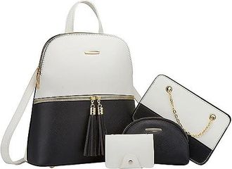 Generic Sac à bandoulière tendance en cuir pour femme - Six sacs à bandoulière - Sac à bandoulière portable - 13, D, Taille unique