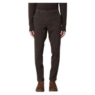 Dondup Slim Fit Gaubert Chinos - - Trousers - Herren - Braun - W30