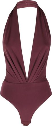 Andamane Femme, Tops, Rouge, Taille: 38 FR Zendaya Halterneck Bodysuit