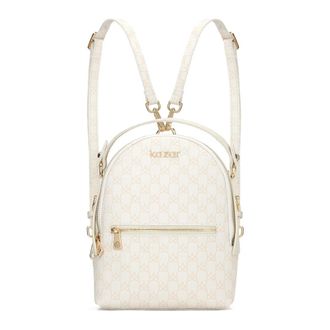 Kazar Damen wei&szlig; und beige Rucksack 2-in-1 - - Bags - Damen - Wei&szlig; - ONE SIZE