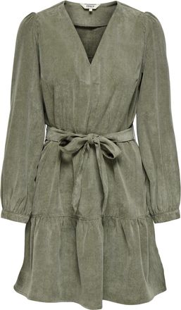Only Onlmarike Life L/S Cord Belt Dress PNT