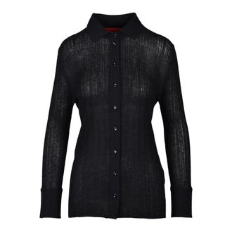 Wild Cashmere Luxuri&ouml;ser Cashmere-Cardigan - - Knitwear - Damen - Schwarzk - M