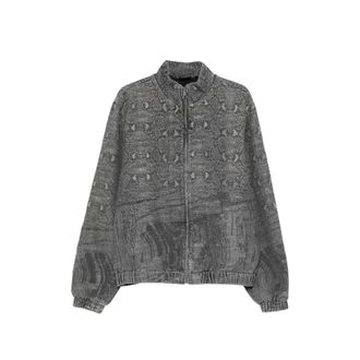 Daily Paper Clothing Denim Jacket - Gray