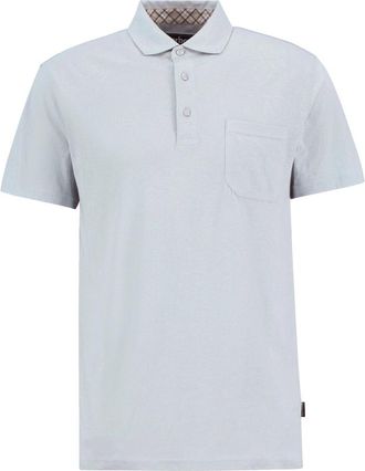 Barbour Leichtes Poloshirt aus Baumwolle und Leinen, Tailored Fit in