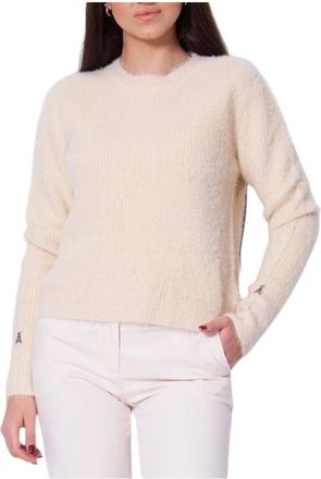 Patrizia Pepe Femme, Pulls, Blanc, Taille: 42 FR Maglia