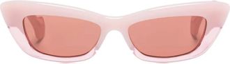 Aquazzura Riviera Cat-Eye-Sonnenbrille - Rosa