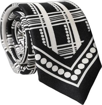 Dolce & Gabbana Homme, Accessoires, Noir, Taille: ONE Size Cravate