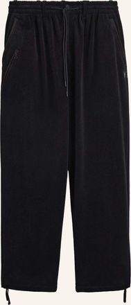 Yohji Yamamoto Y-3 Hose, Cordsamt, Schmal Zulaufendes Bein schwarz