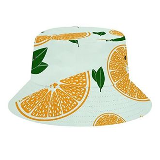 Generic Orange (8) Chapeaux De Pêcheurs Mode Chapeau De Pêcheur Anti-UV Pêcheur Cap pour Jardinier Femme Plein Air