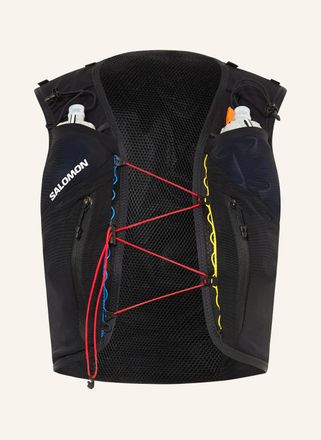Salomon Laufweste Adv Skin 12 Race Flag schwarz