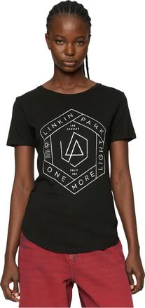 Merchcode Damen Mc264-ladies Linkin Park Oml Fit Tee T-Shirt, Schwarz, XS EU