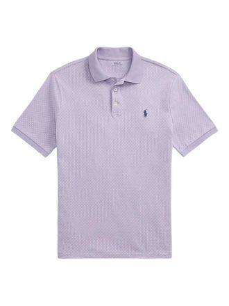 Polo Ralph Lauren t-shirt boutonné - Violet