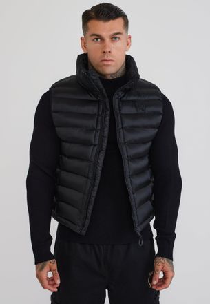 Siksilk Herren Schwarze Weste XXL