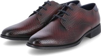 Bugatti Herren 312-AFX02 Schnürer, Dunkel Rot, 44 EU