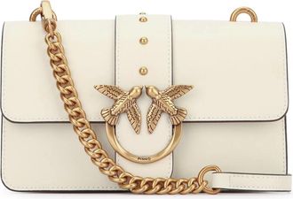 Pinko Pinko, Femme, Sacs, Beige, Taille: ONE Size Love One Mini