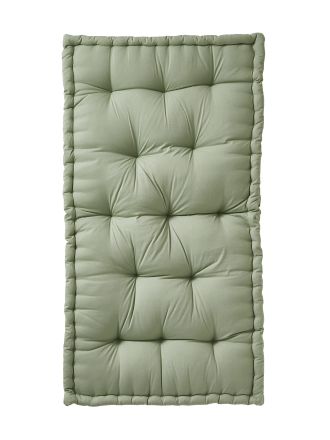 Vertbaudet Bodenmatratze, Futon-Stil, Salbeigr&uuml;n, 60 x 120 cm