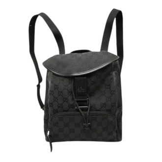 Gucci Pre-owned Sac &agrave; dos en r&eacute;sille - Femme - Pre-owned - Noir - Taille: ONE Size