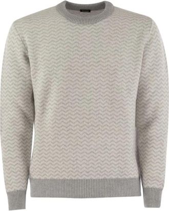 Kiton Magic Cashmere Choker - - Knitwear - Herren - Grau - M