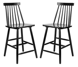 Safavieh Modern Bar und Thekenhocker, Schwarz