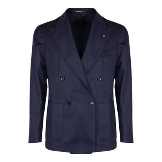 Tagliatore Homme, Vestes, Bleu, Taille: 2XL Veste Crois&eacute;e Tailleur