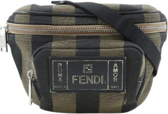 Fendi unisex, Pre-owned, Multicolore, Taille: ONE Size Sac Banane en Nylon Pre-owned