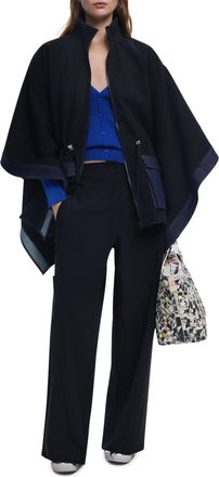 Desigual PONCHO_DENIM ALDAMA, 2000 BLACK, U